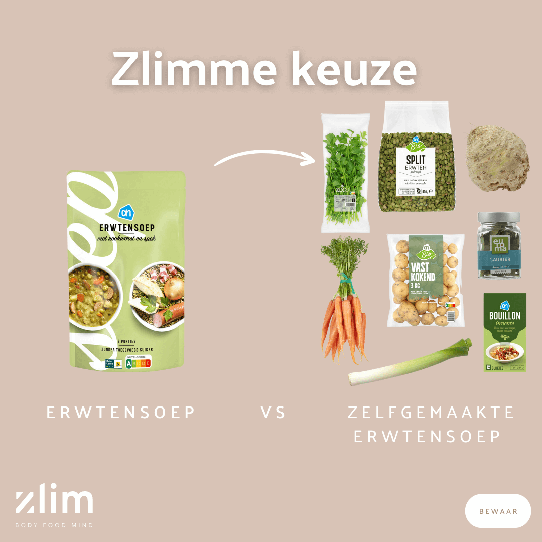 Foodswap erwtensoep - Zlim