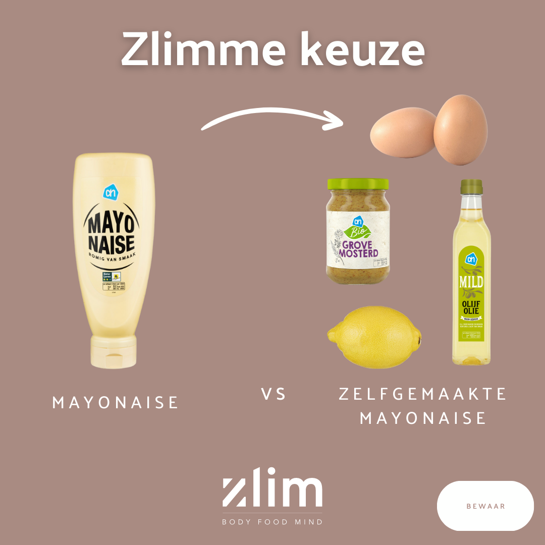 Zelfgemaakte mayonaise - Zlim