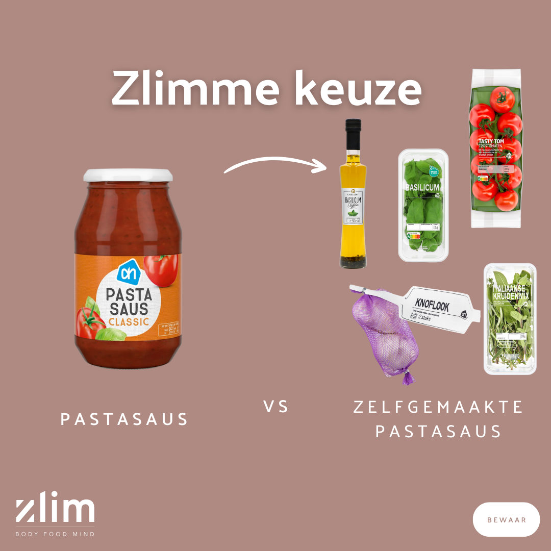 Foodswap pastasaus - Zlim